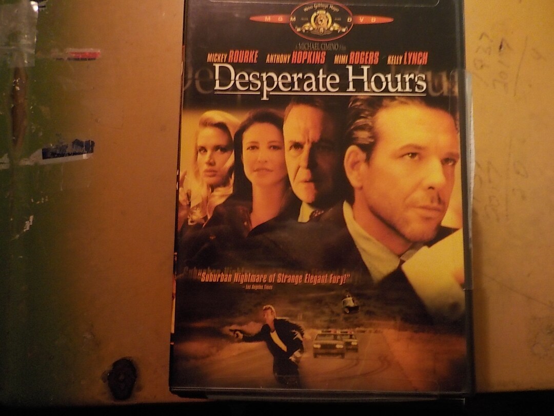 Desperate Hours Mickey Rourke Classic DVD Movie Show Rated R Free USA ...