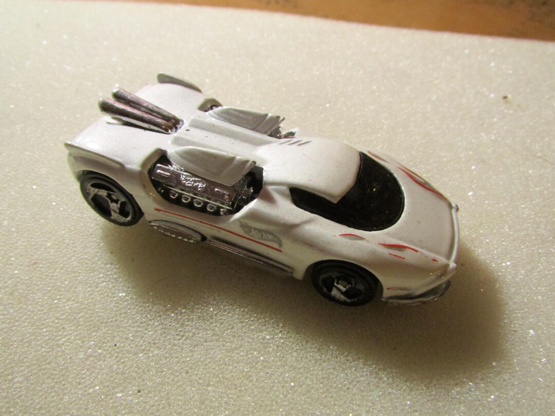 Hot Wheels Maelstrom White Car 1/64 Die Cast Free USA Shipping - Etsy