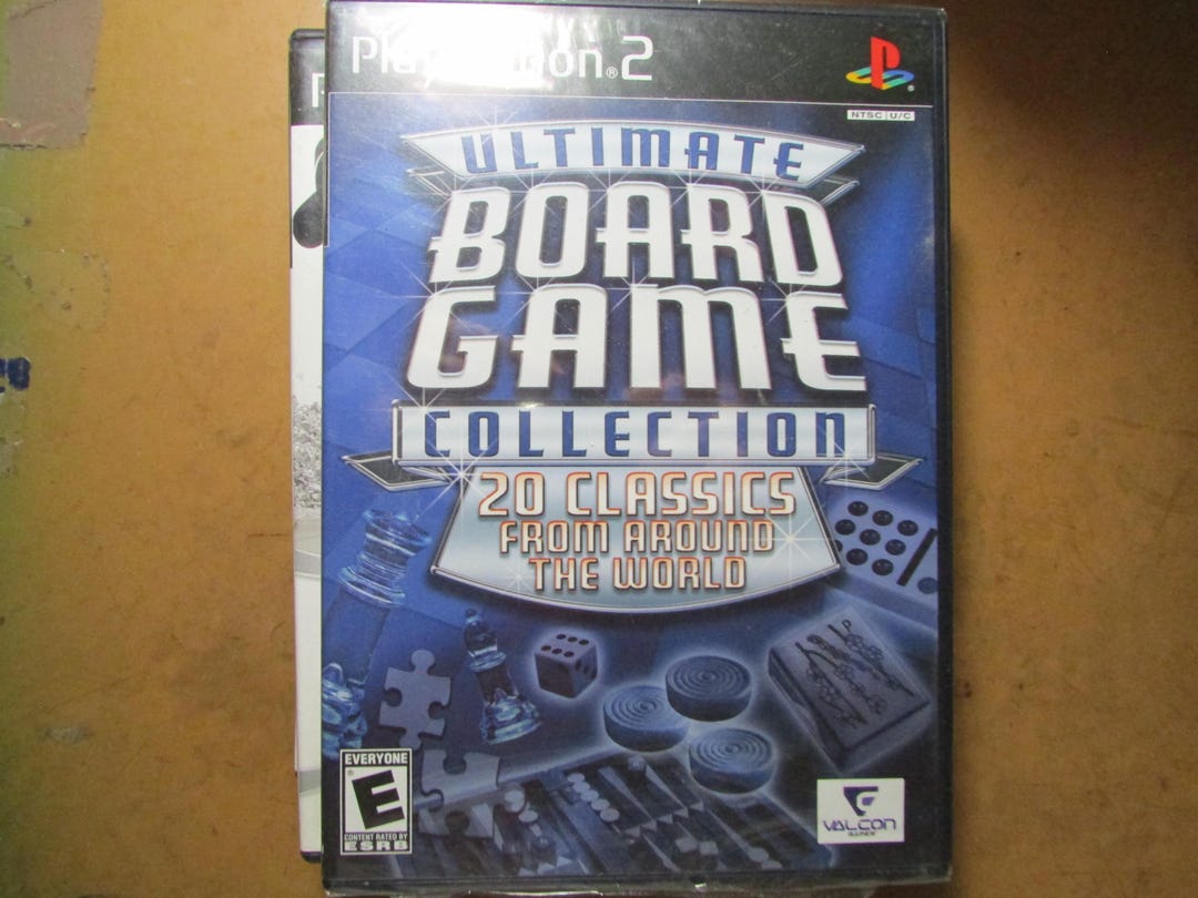Playstation 2 PS2 Video Game Tested Ultimate Board Game Collection ...