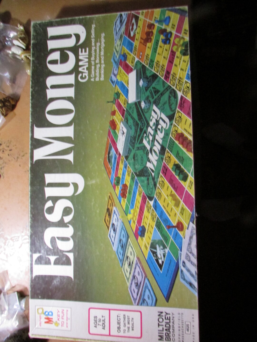 1974 Milton Bradley Easy Money Board Game Complete 2 to 4 Players Free ...