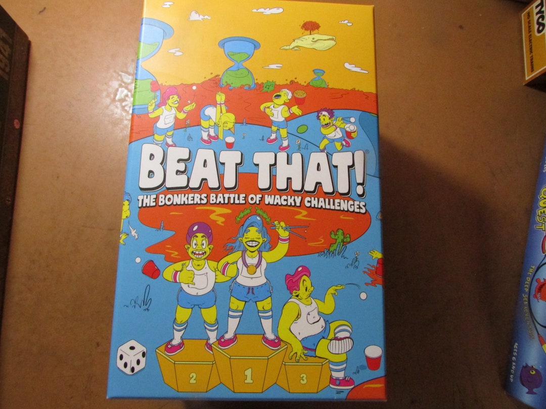 Beat That the Bonkers Battle of Wacky Challenges Board Game Free USA ...