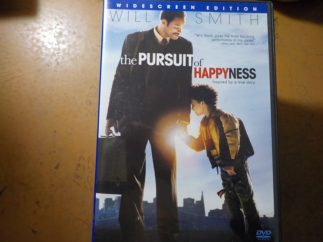 The Pursuit of Happyness Will Smith Classic DVD Movie Rated PG-13 Free ...