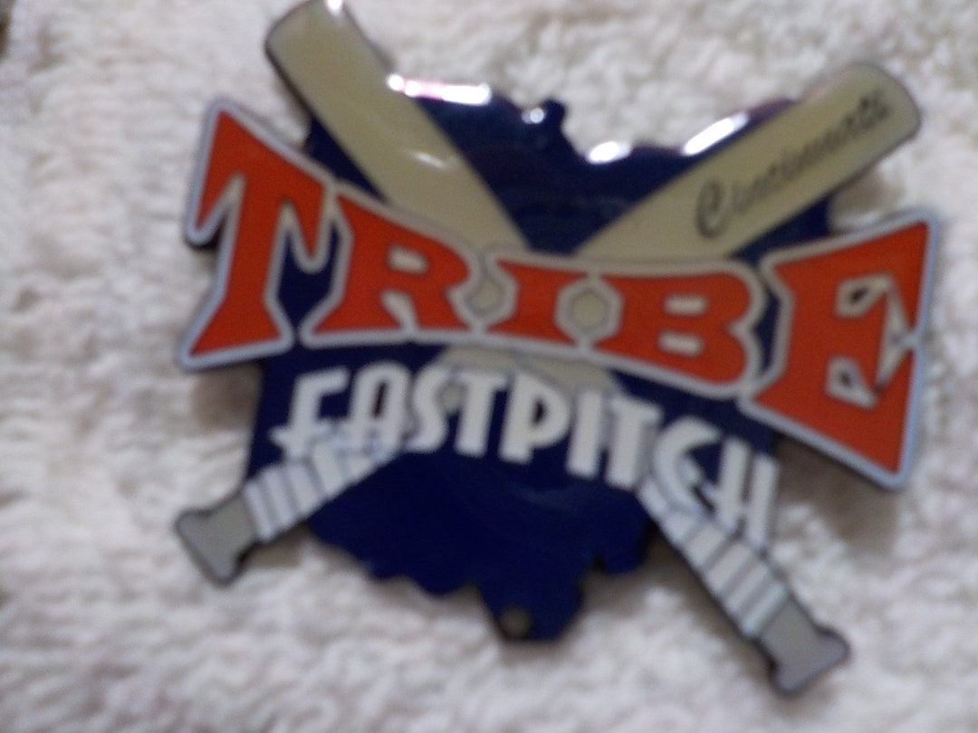 Cincinnati Tribe Fastpitch Girls Baseball Metal Pinback Pin Back Lapel ...