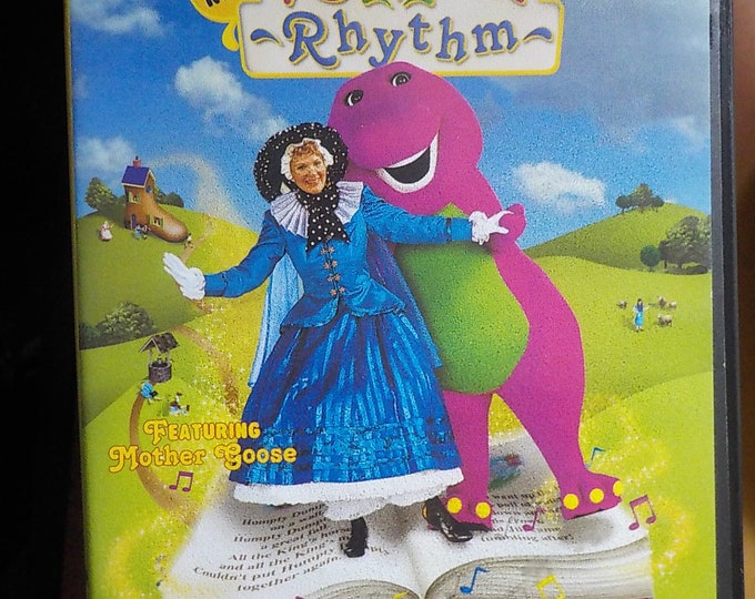 Barney's Rhyme Time Rhythm Classic DVD Movie Rated G Free USA Shipping ...