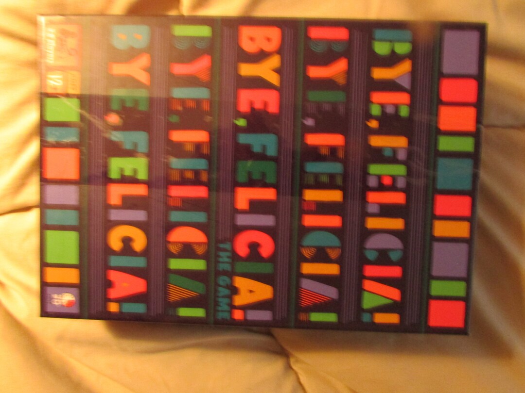 Bye Felicia Card Game Party Board Boardgame Word Association Complete 3 ...