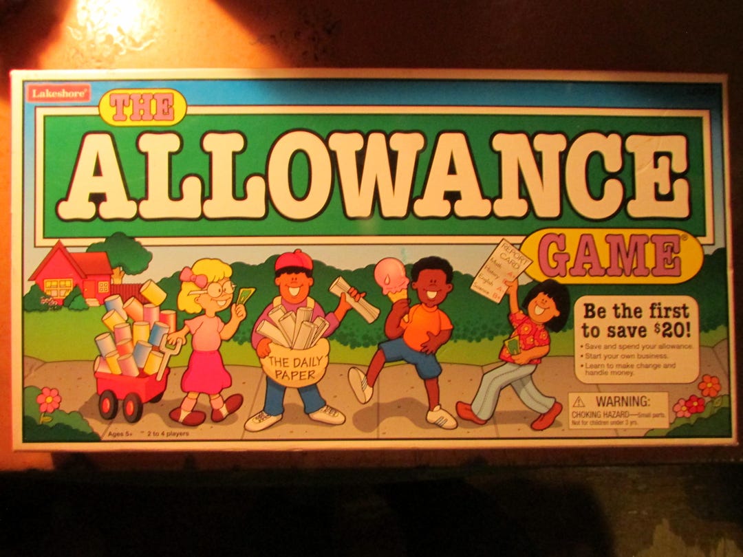 Lakeshore the Allowance Board Game Ages 5+ 2 to 4 Players COMPLETE Free ...
