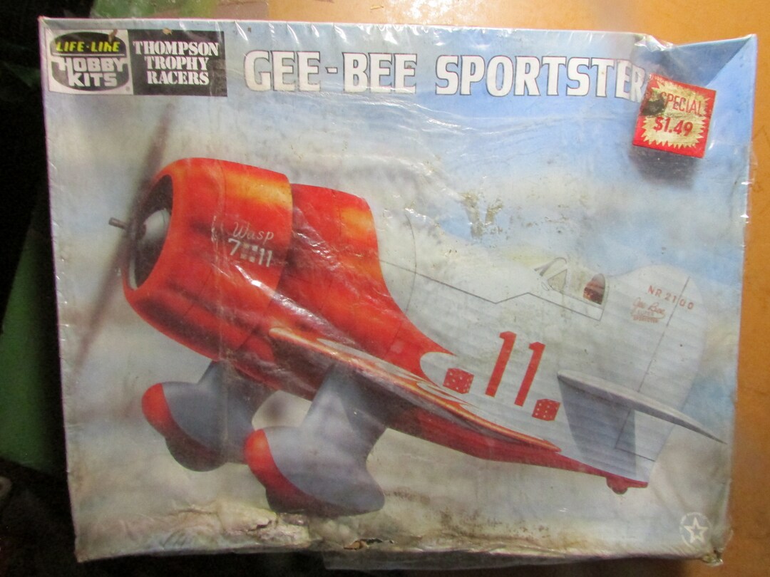 Life Like Hobby Kits Thompson Trophy Racers GEE-BEE Sportster 09620 ...