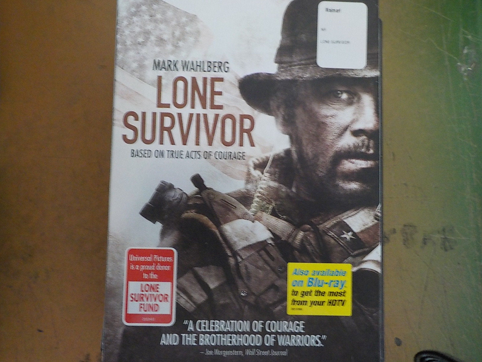 Lone Survivor Blu Ray Cover
