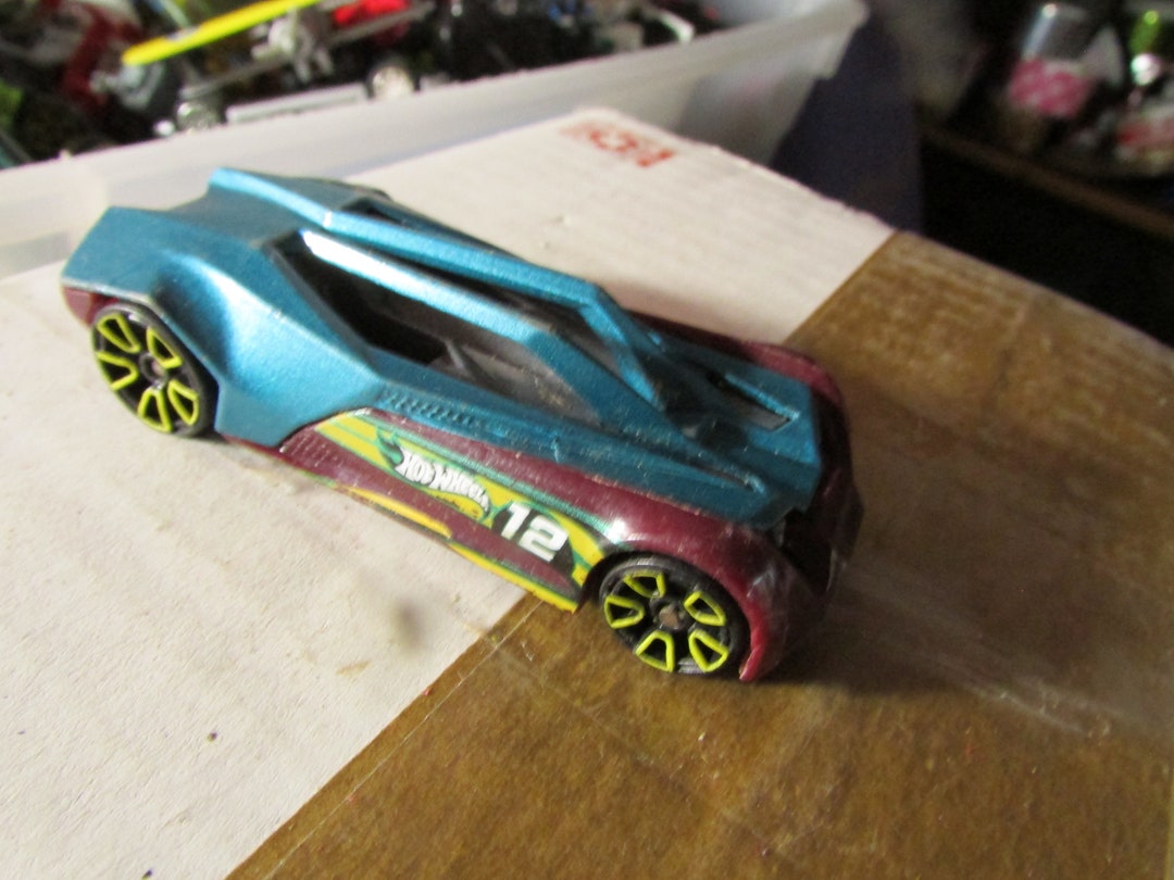 Hot Wheels Split Vision Purple Blue Car 1/64 Die Cast Free USA Shipping ...