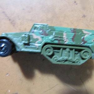 Vintage Hot Wheels Army Military Truck Green 1/64 Die-cast Toy Free USA ...
