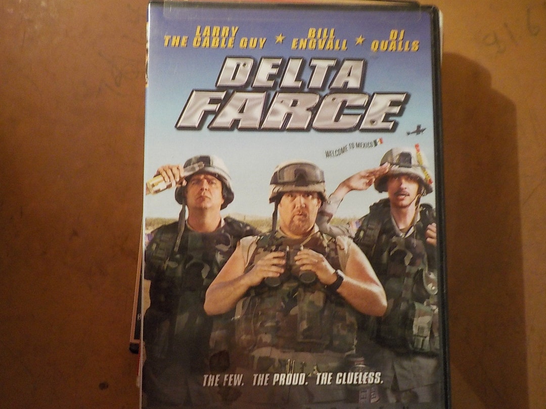 Delta Force Larry the Cable Guy Classic DVD Movie Show Rated PG13 Free ...