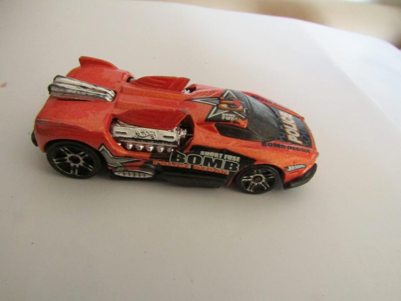 Hot Wheels Maelstrom Orange Car Truck 1/64 Die Cast Free USA Shipping ...