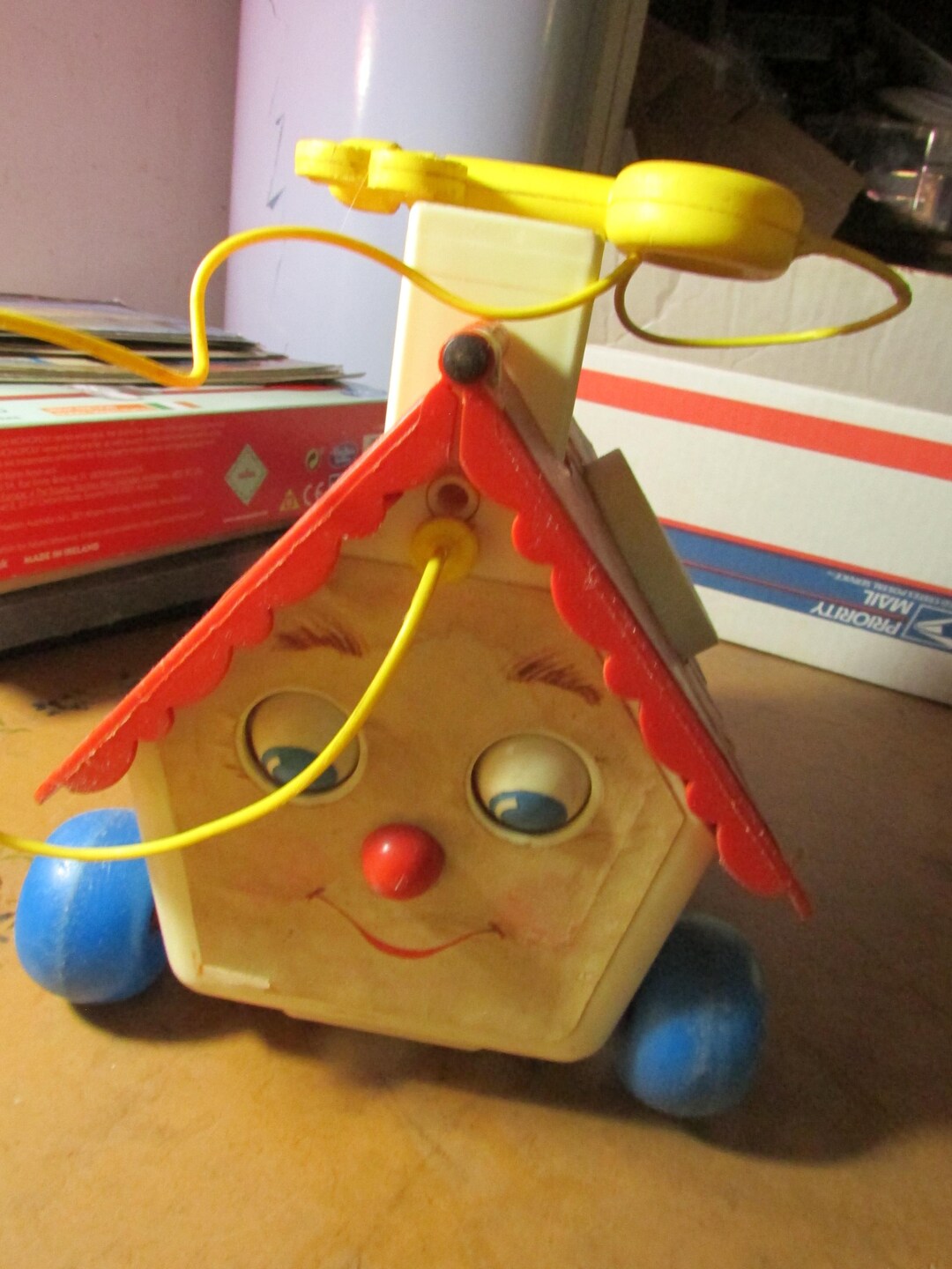 1967 151 Fisher Price Goldilocks and the 3 Bears Playhouse Free USA ...