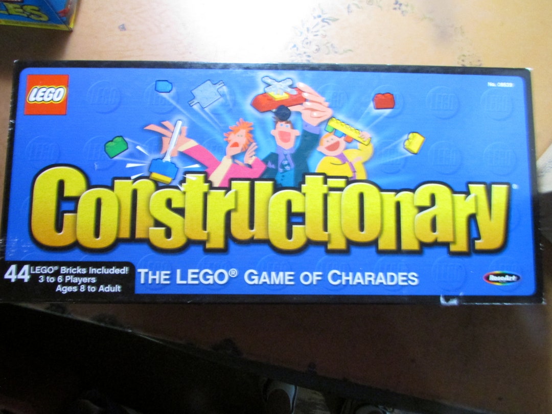 Lego Constructionary the Lego Game of Charades Board Game Complete Free ...