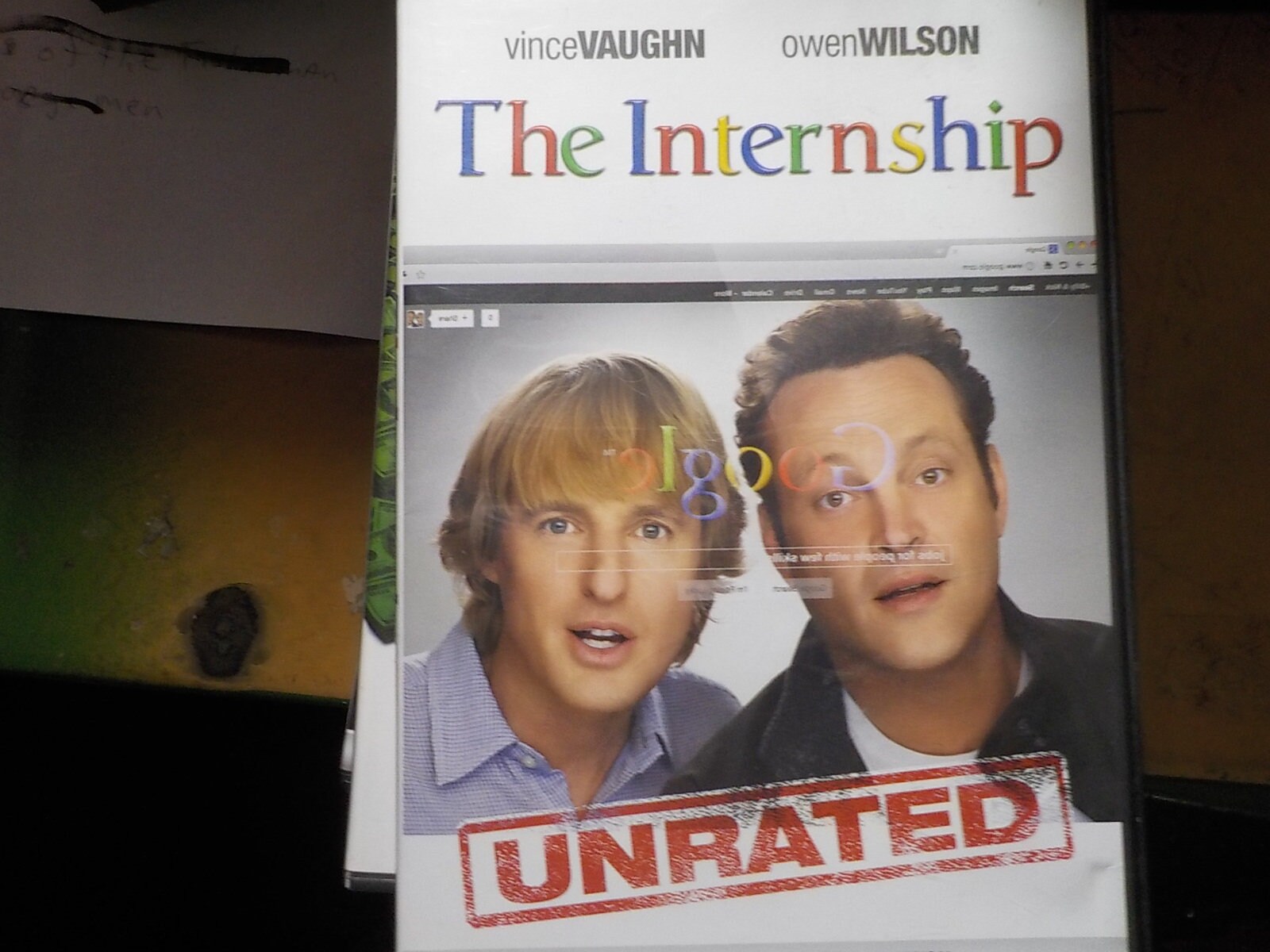 The Internship Dvd Cover Art