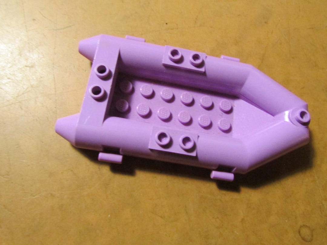 Lego Purple Rubber Raft Row Boat Small Boat Part 30086 Minifig Free USA ...