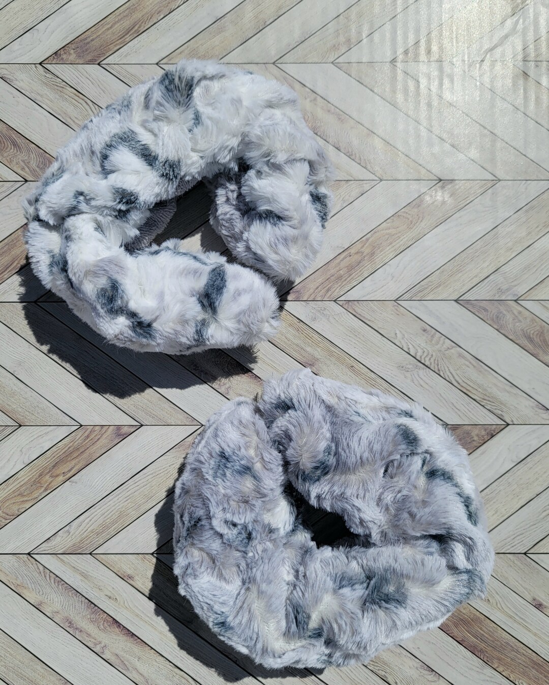 Silver Owl, Furry,ice Skate Soakers,figure Skating - Etsy