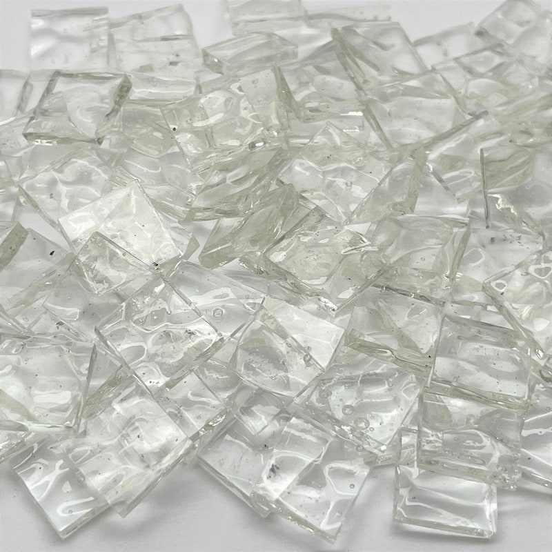 Clear Glass Tiles - Etsy