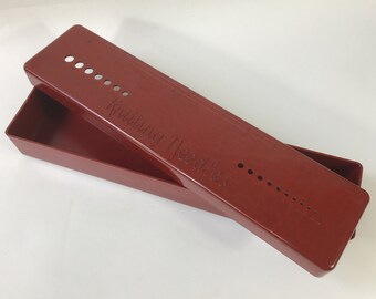 Early Red Needle Case - Etsy