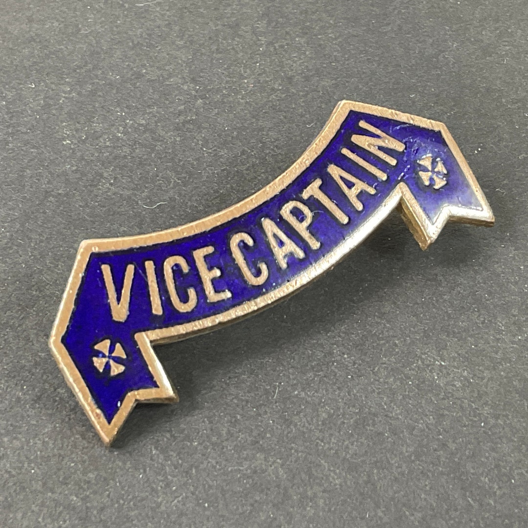 1930s School 'vice Captain' Bar Brooch/lapel Badge. Retro School Pin ...