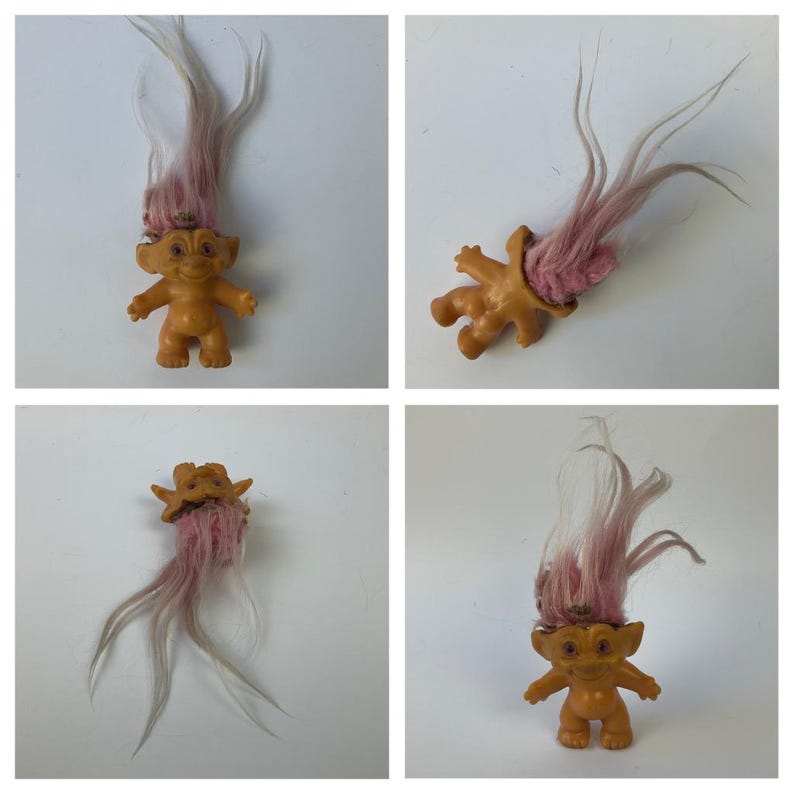Lot de six (6) trolls de barrage des années 1960. Corps de 6 cm, tels ...