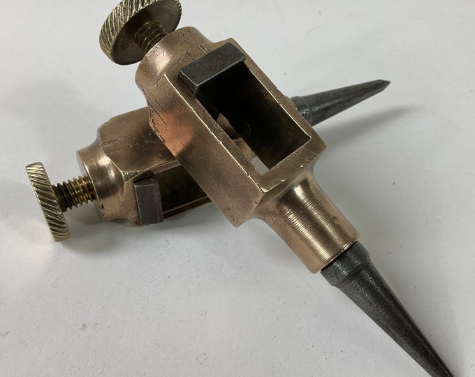 Antique Stonemason or Carpenters Bronze Trammel Point Set C1800-1820 ...