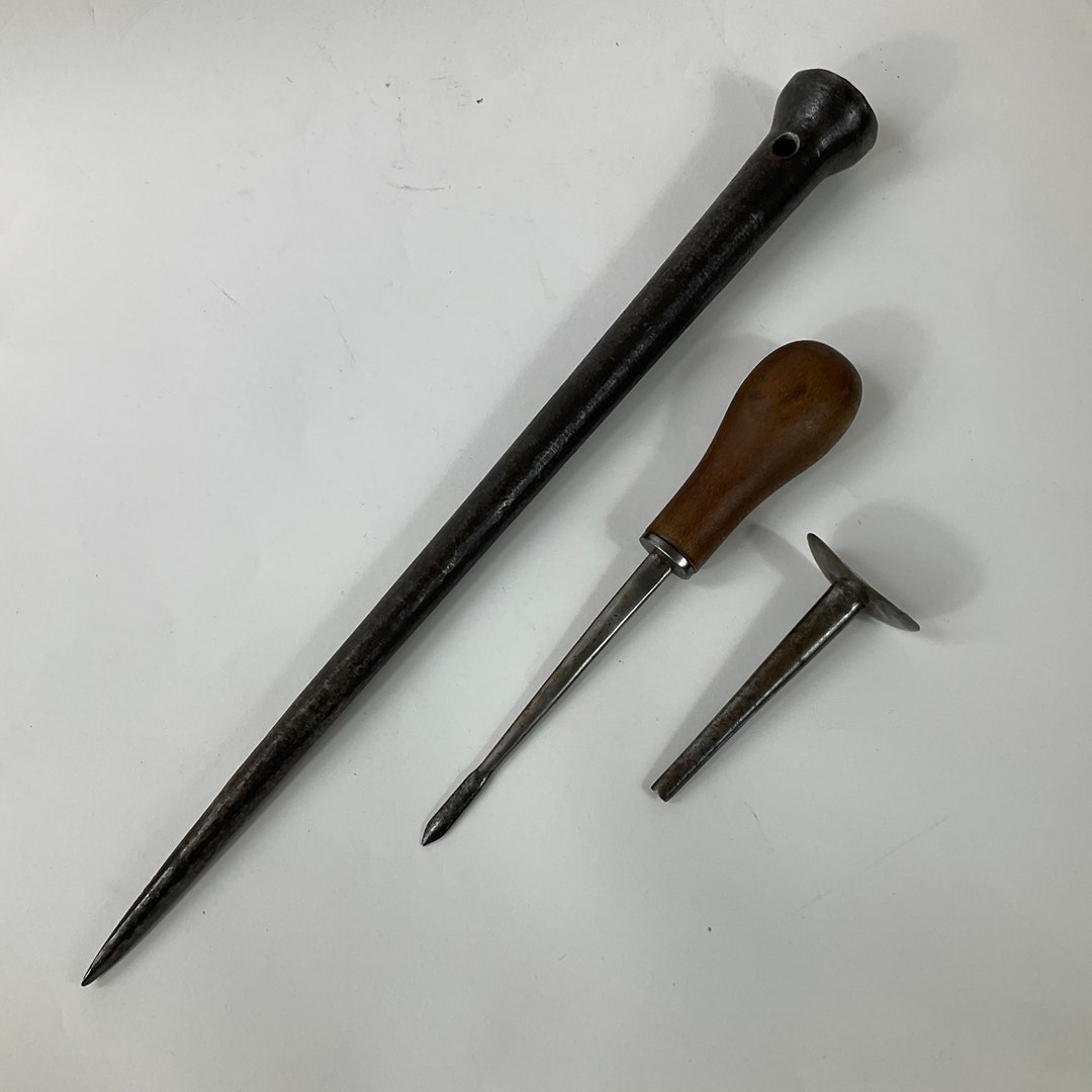 Victorian Maritime Rope & Sail Servicing Tools C1880-1900. 15.5” Marlin ...