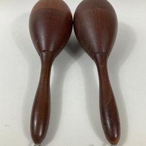 Magnificent Mahogany Mariachi Maracas 1960s. Musical Instruments - Percussion. Mardi Gras ...