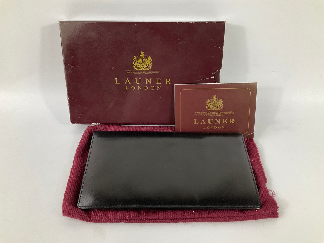 1980s S.launer & Co. Mens Bi-fold Jacket Pocket Wallet. by Royal ...