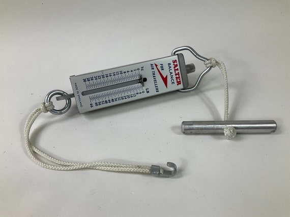 Salter Balance Scale For Air Travellers c1960s. Retro… - Gem