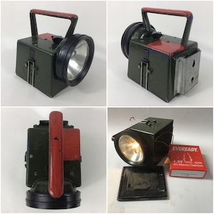 1 X 1960s British Army or MOD Convoy & Transport Bardic Signal Lamp ...
