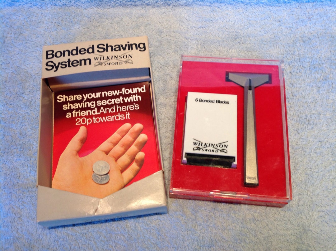 1971 Wilkinson Sword bonded Shaving System Christmas Gift Set. Men's ...