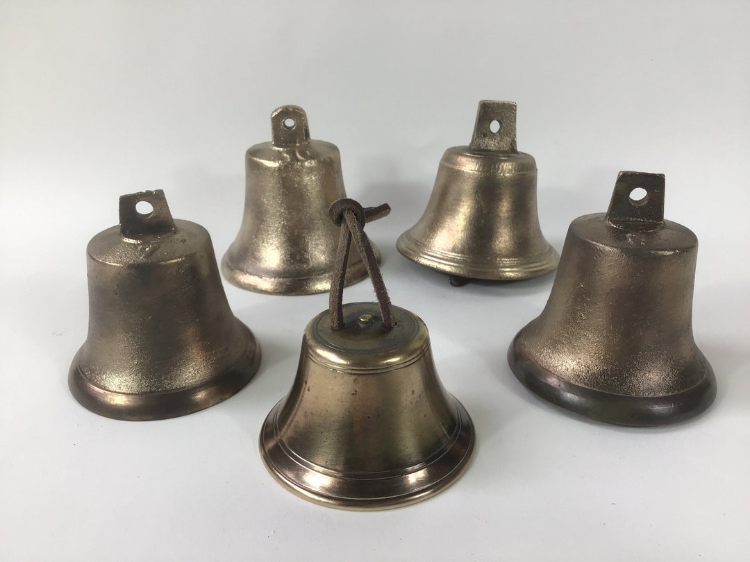 1 X Antique Cast Bronze Shop Door Bell C1870-1900. Victorian Corner ...