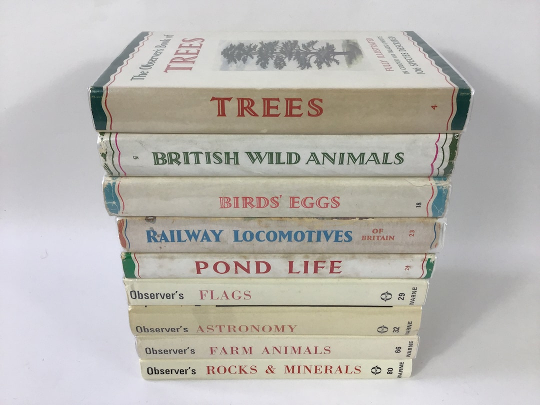 Observer’s Books - Sold Separately. Pocket Guide Books. Educational ...