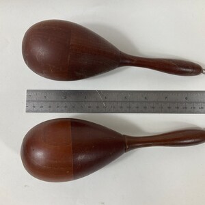 Magnificent Mahogany Mariachi Maracas 1960s. Musical Instruments - Percussion. Mardi Gras ...