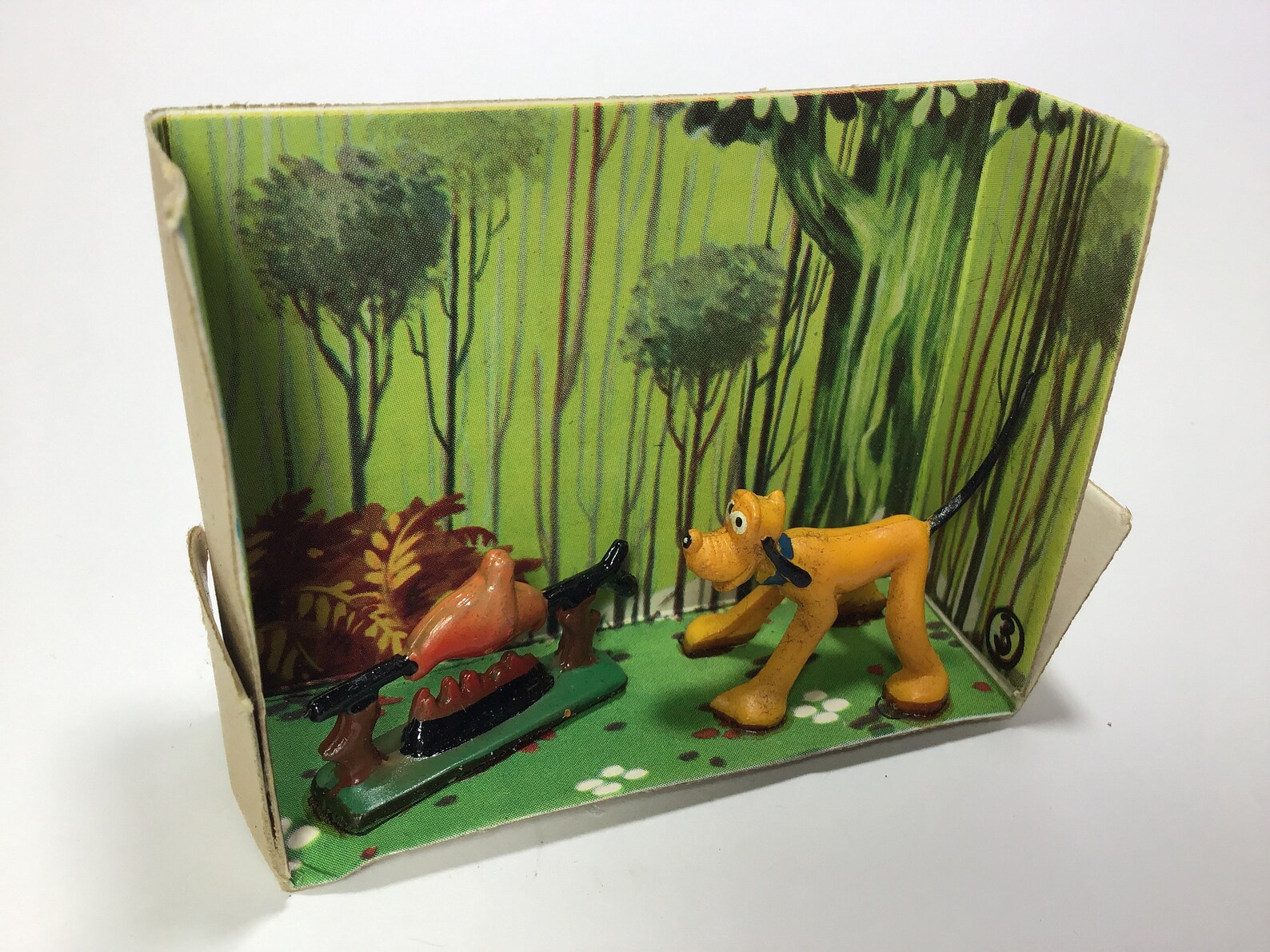 Rare 1961 Louis Marx Disneykin TV Scenes. Pluto & the Turkey Roast ...