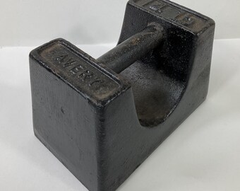 7lb Ring Top Imperial Scale Weight C1880s. Stamped QEII Coronation Year ...