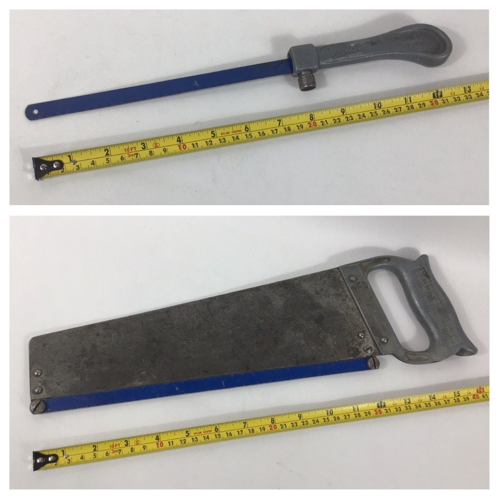 Eclipse 55 Frameless Hacksaw & Pad Saw Set C1950s. Retro - Etsy UK