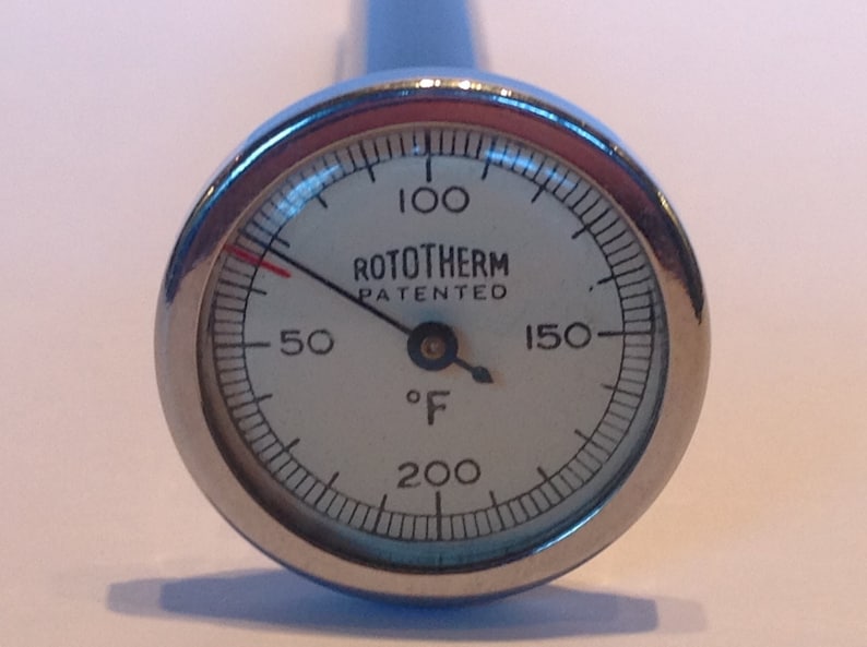1930s British Rototherm Scientific Probe Thermometer. Brewing | Etsy
