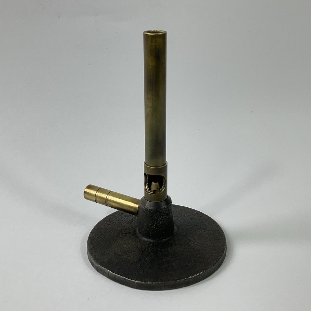 Antique Laboratory Bunsen Burner C1900-20. School Chemistry Lab Bunsen ...