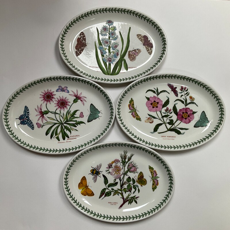 Botanical Plates - Etsy