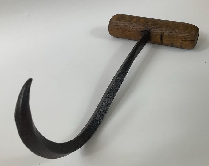 Antique Victorian London Sack or Net Hook. Dockers/longshoreman's Hook ...