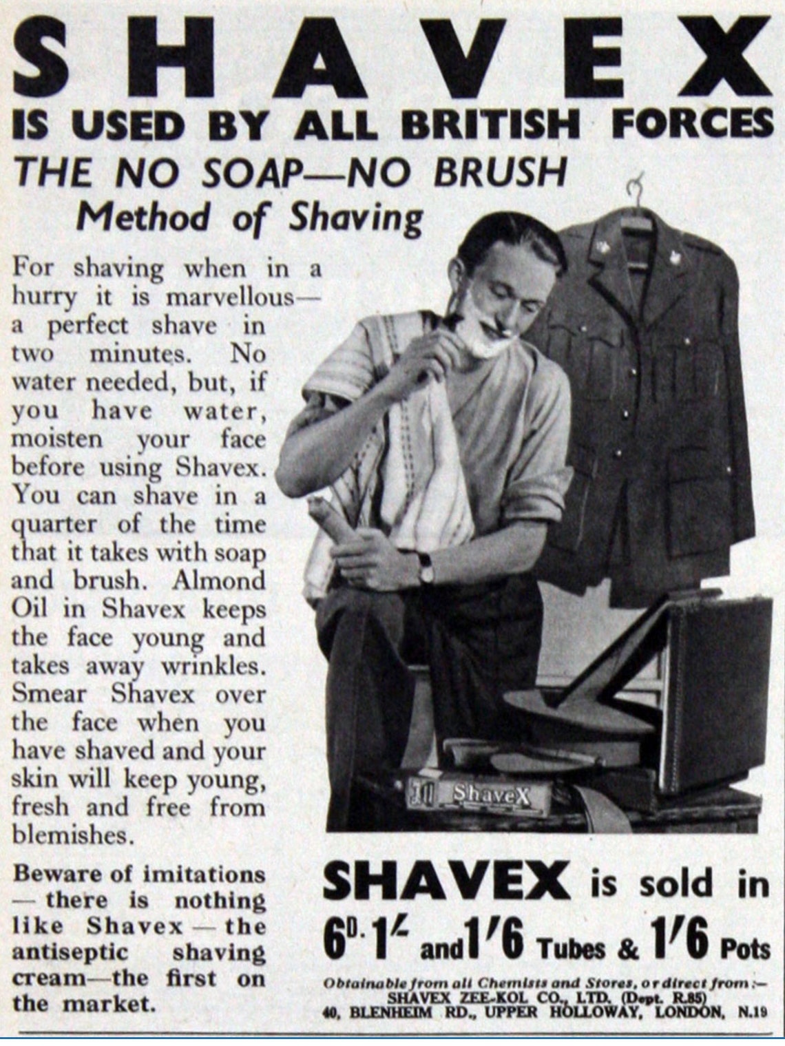 Rare Shavex Zee-Kol DE Safety Razor c1915. Heavy Handle | Etsy