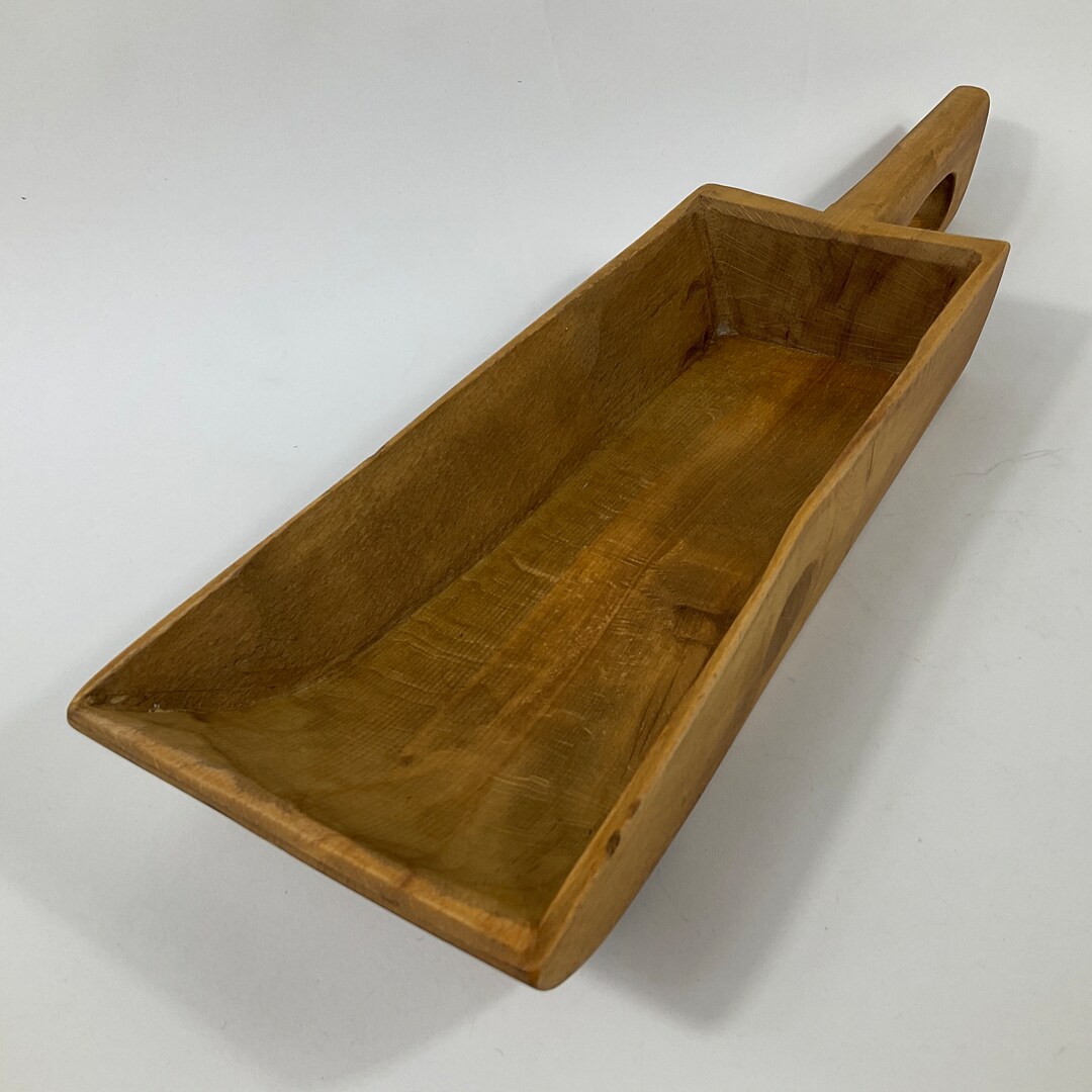 Arizonan Tsékáádn Apache Grain or Corn Scoop C1950-60. U.S. First ...