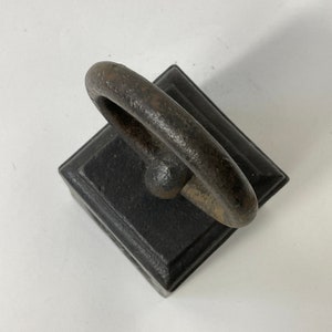 7lb Ring Top Imperial Scale Weight C1880s. Stamped QEII Coronation Year ...