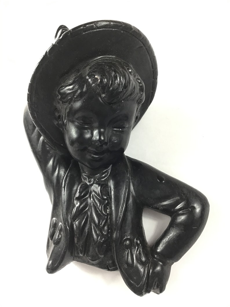 Retro Duron Chalkware Flamenco Dancer Children Wall Plaques C1950 ...