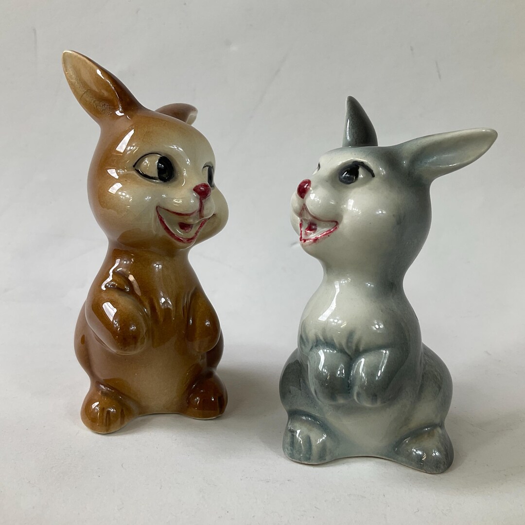 Goebel-hummel Rabbit Salt & Pepper Set C1960s. P152A-B Easter Bunny ...