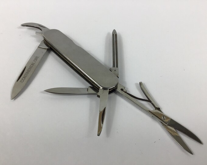 Nice Hugo Bauermann, Solingen Multi-tool Pocket Knife C1970s. German ...