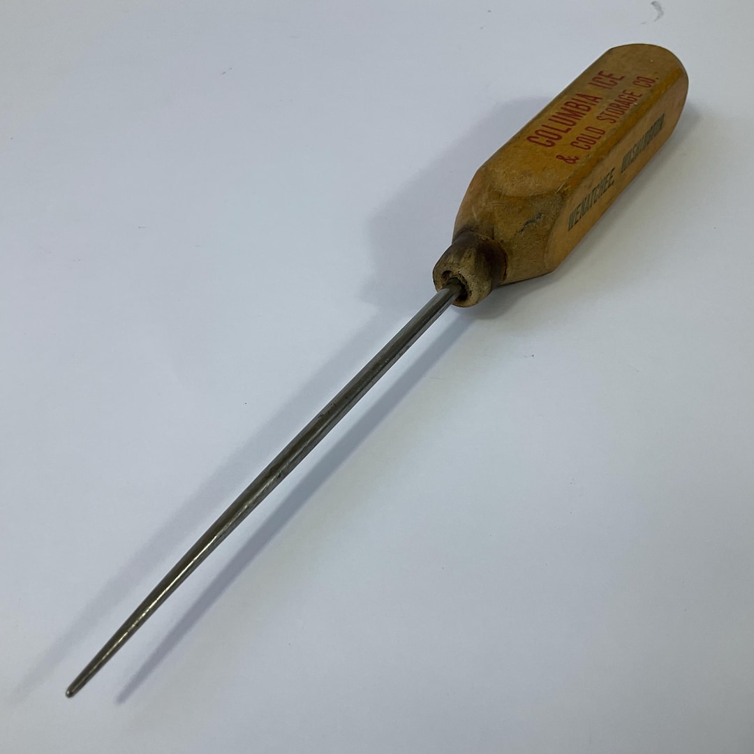 Rare Antique Columbia Ice & Cold Storage Co. Wenatchee, WA Ice Pick ...