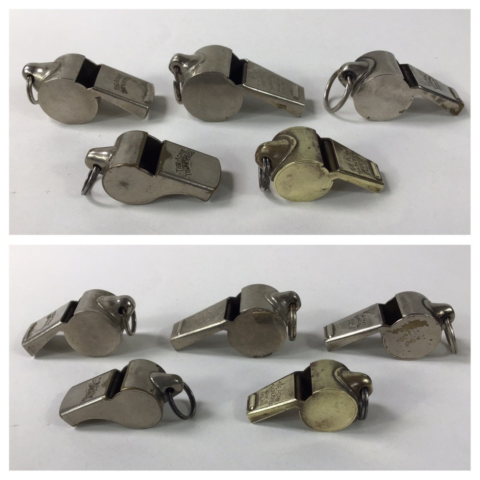 The Acme Thunderer Whistle X 1. You Pick! Retro Sports Referees Whistle ...